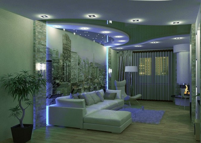 Светодиодная лента в интерьере: новости, интерьер, дизайн, фото, дизайн ...